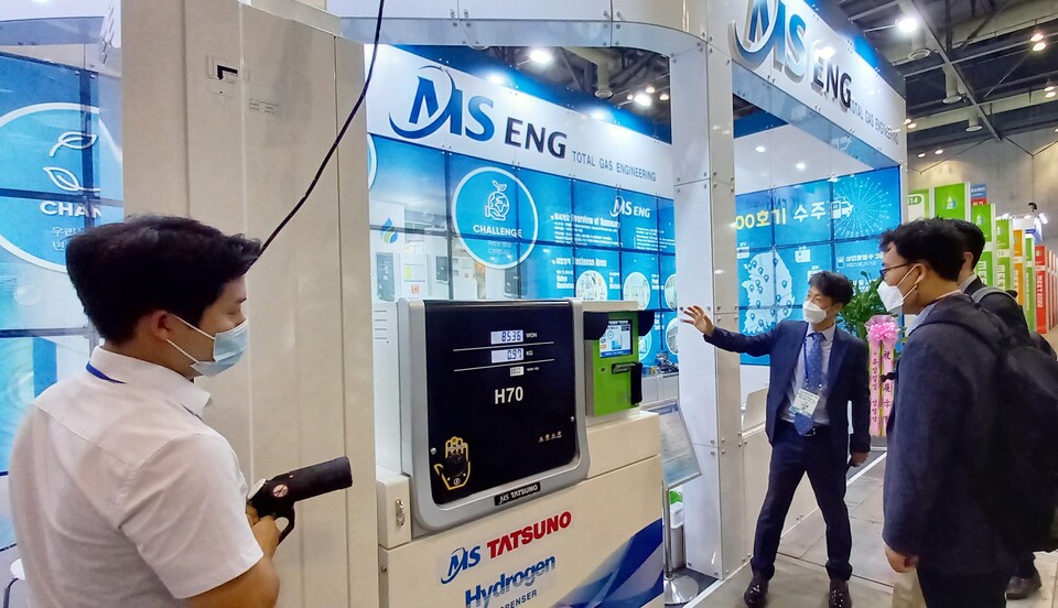 (주)MS이엔지, 수소디스펜서 100호기 수주 큰 성과